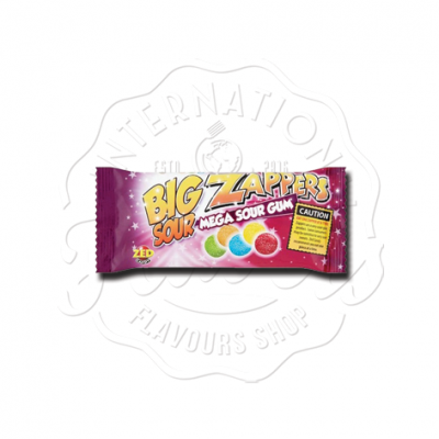 Zed Candy Zappers Mega Sour Gum 26g - Flavers - International Flavours Shop