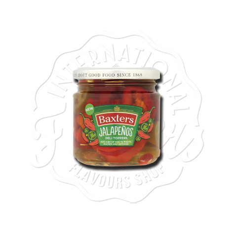 Baxters Jalapenos Deli Toppers 200g - Flavers - International Flavours Shop