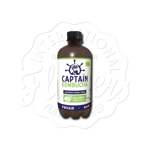 Captain Kombucha Bio Coconut 400ml - Flavers - International Flavours Shop