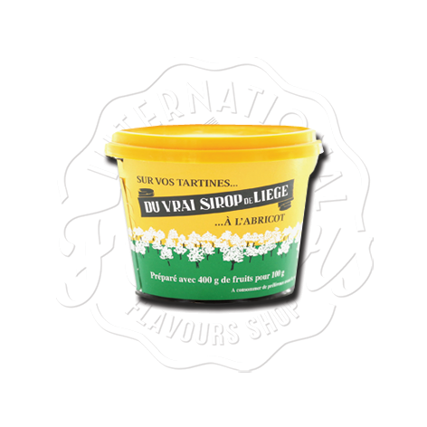 Sirop de Liege Du Vrai à L'Abricot 300g - Flavers - International ...