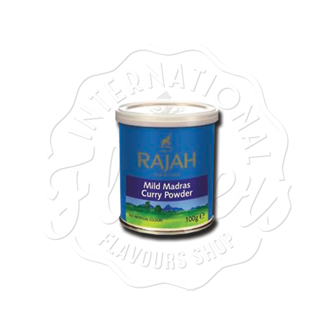 Rajah Madras Mild Curry Tin 100g - Flavers - International Flavours Shop