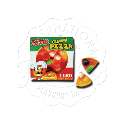 Efrutti Gummi Pizza 5 Slices 15.5g - Flavers - International Flavours Shop