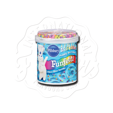 Pillsbury Funfetti Aqua Blue Vanilla Frosting 442g - Flavers ...