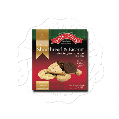 Paterson's Shortbread & Biscuit Assortment 185g - Flavers ...