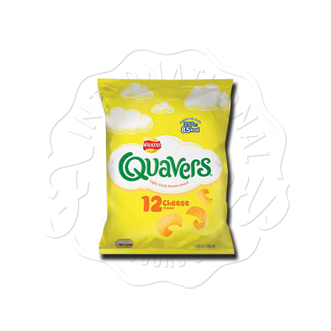 Quavers Cheese 12x16g - Flavers - International Flavours Shop