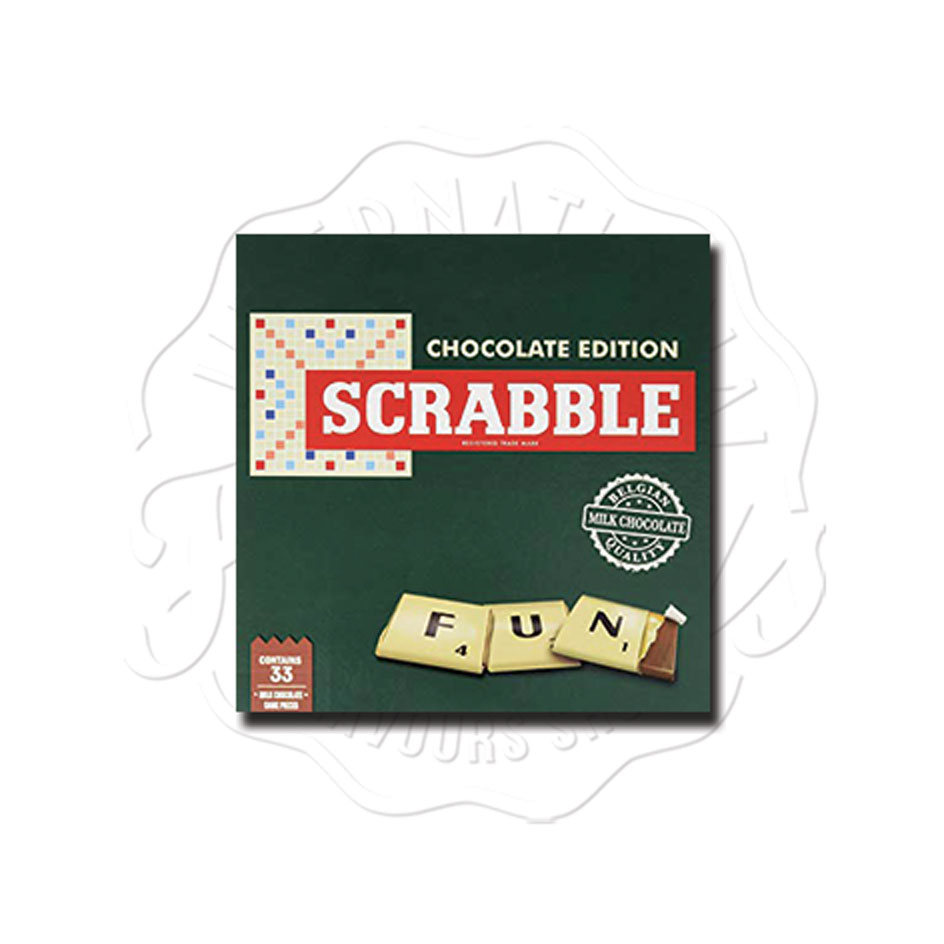 Scrabble Game with Chocolate Pieces 154g - Flavers - International ...