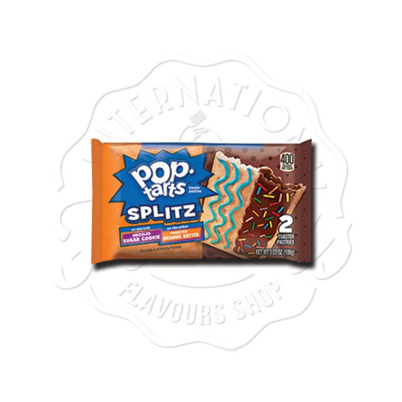 Kellogg's Pop Tarts Splitz Sugar Cookie Brownie Batter 100g - Flavers ...