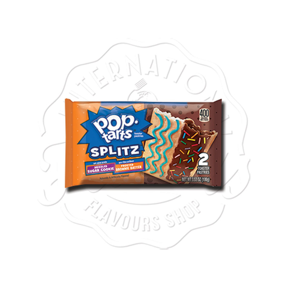 Kellogg's Pop Tarts Splitz Sugar Cookie Brownie Batter 100g - Flavers ...