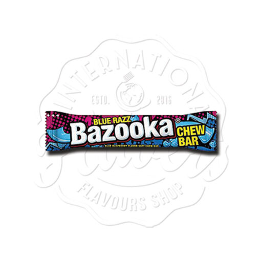 Bazooka Raspberry Chew Bar 14g - Flavers - International Flavours Shop