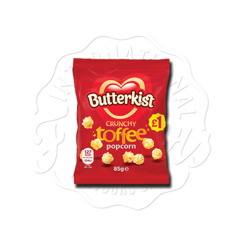 Butterkist Crunchy Toffee Popcorn 78g - Flavers - International ...