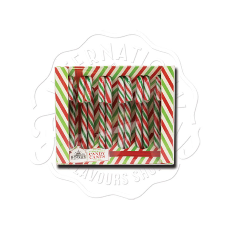 Bonds 12 Peppermint Candy Canes 144g - Flavers - International Flavours ...