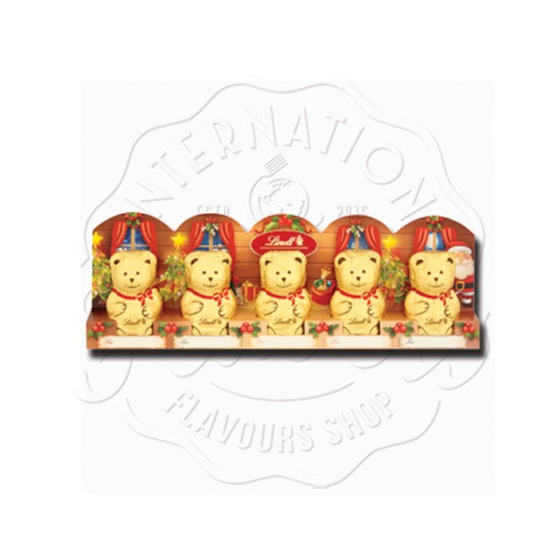 Lindt Mini Chocolate Teddy 5PK 50g - Flavers - International Flavours Shop