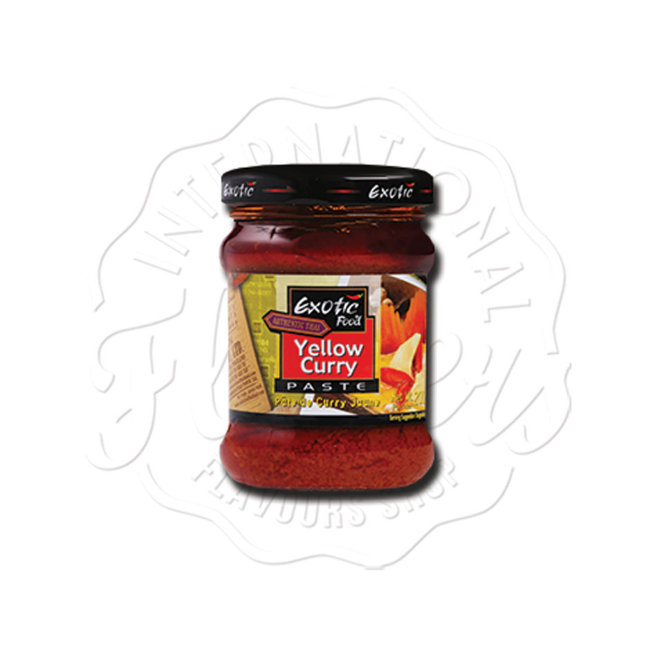 Exotic Food Yellow Curry Thai Paste 220g - Flavers - International ...