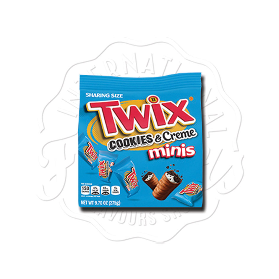Twix Cookies & Creme Minis Sharing Size Bag 275g - Flavers ...