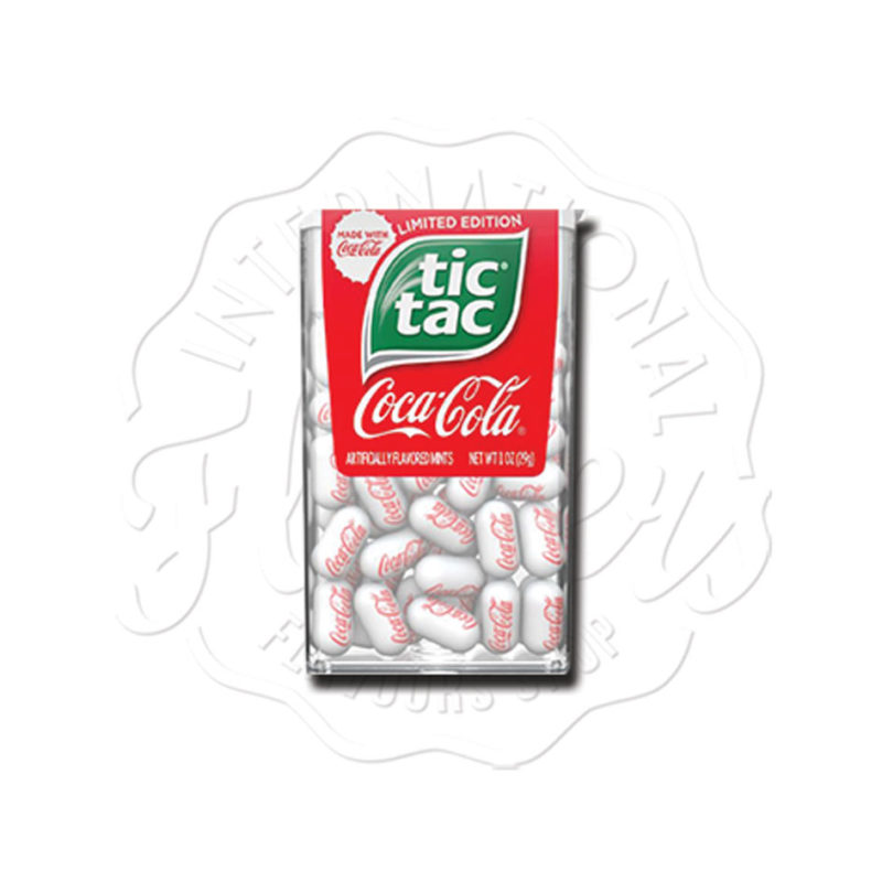Tic Tac Coca Cola Limited Edition 18g - Flavers - International ...