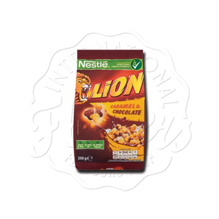 Nestlé Lion Caramel Chocolate Cereal 250g - Flavers - International ...