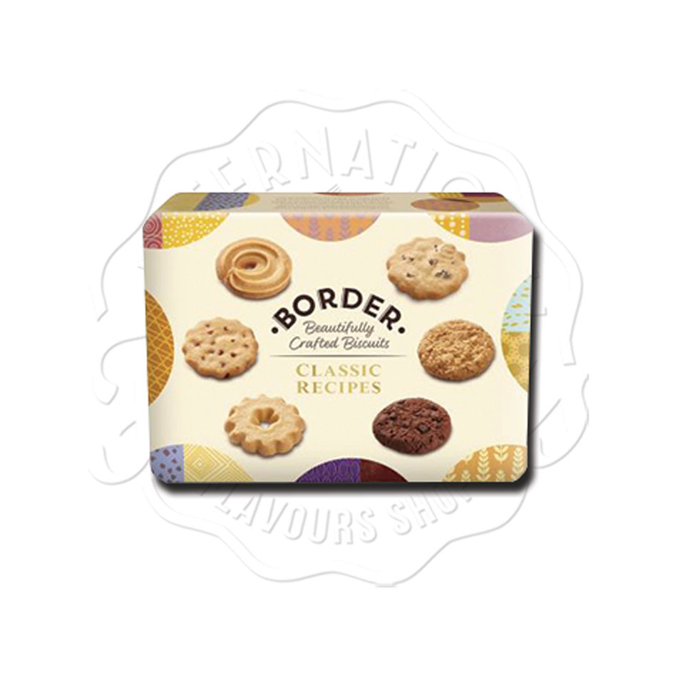 Border Beautifully Classic Recipes Tin 500g - Flavers - International ...