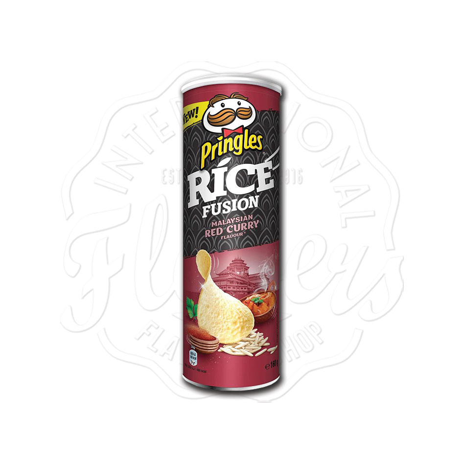 Pringles Rice Fusion Malaysian Red Curry 160g - Flavers - International ...