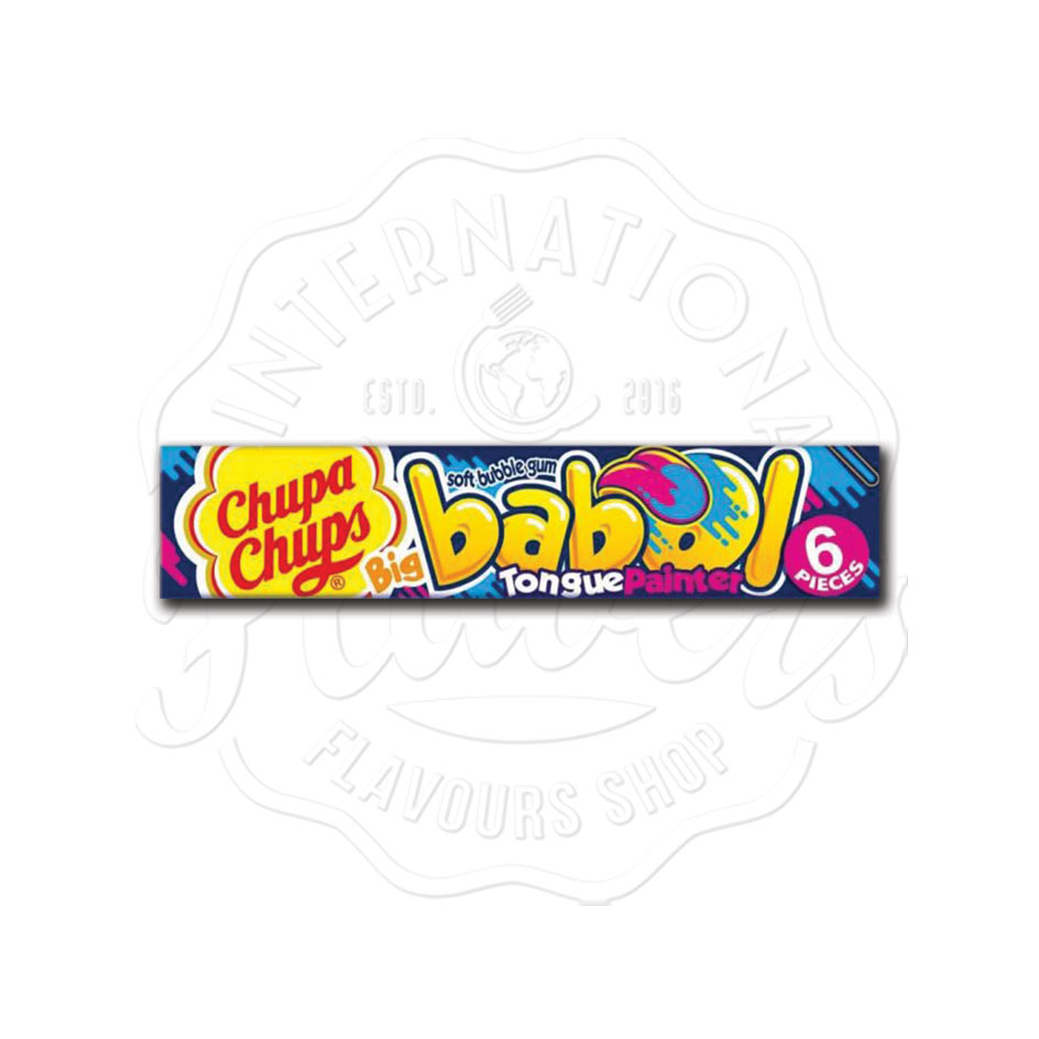 Chupa Chups Babol Blue Raspberry Gum 27.6g - Flavers - International ...