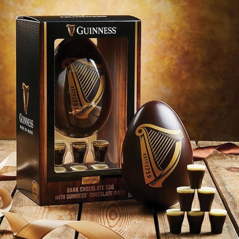 Guinness Dark Chocolate Mini Pints Egg 215g - Flavers - International ...