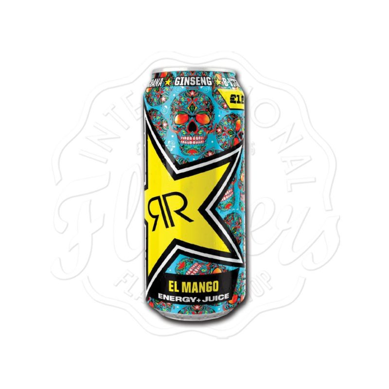 Rockstar Baja Juiced Energy El Mango 500ml - Flavers - International ...