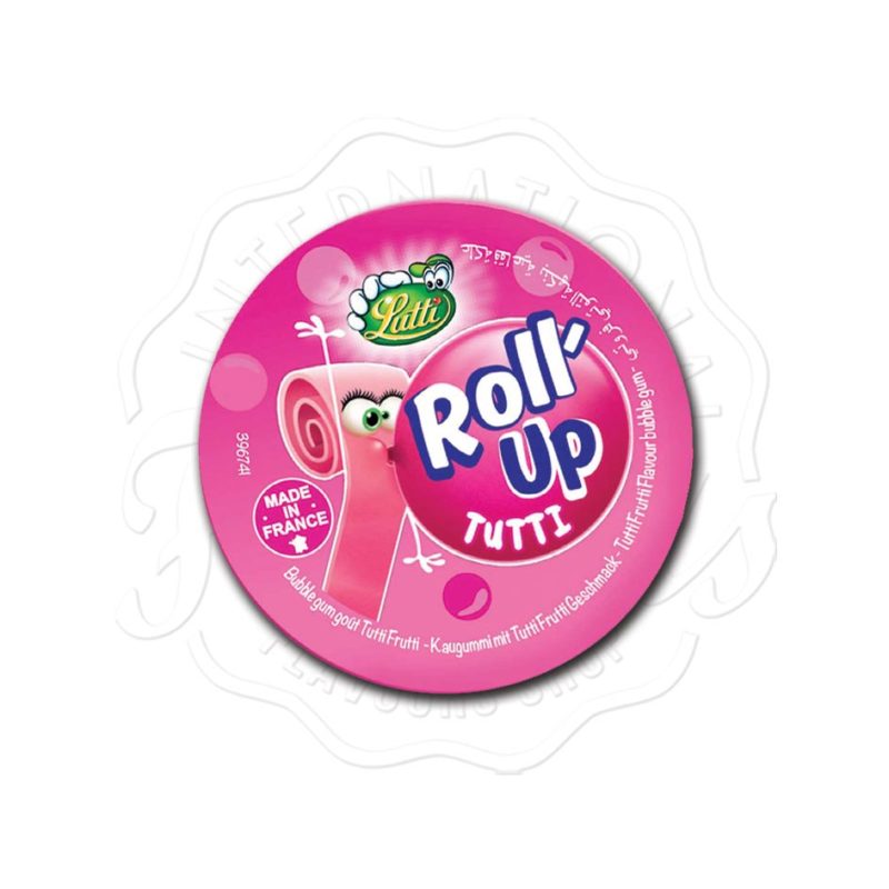 Lutti Roll-Up Tutti-Frutti Bubble Gum Tape 29g - Flavers ...