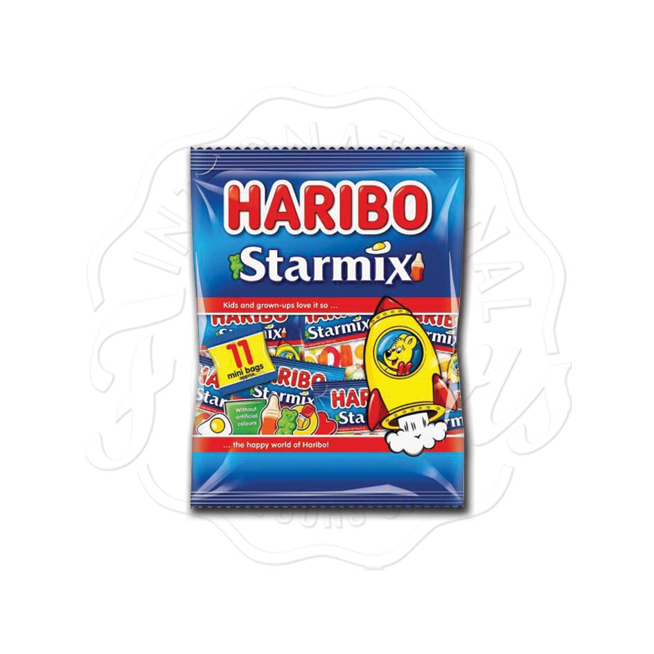 Haribo Starmix 11 Mini Bags 176g - Flavers - International Flavours Shop