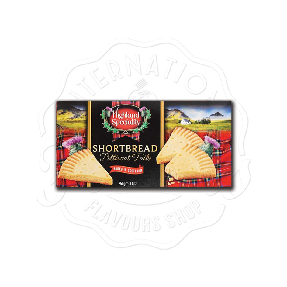 Highland Speciality Shortbread Petticoat Tails 250g - Flavers ...