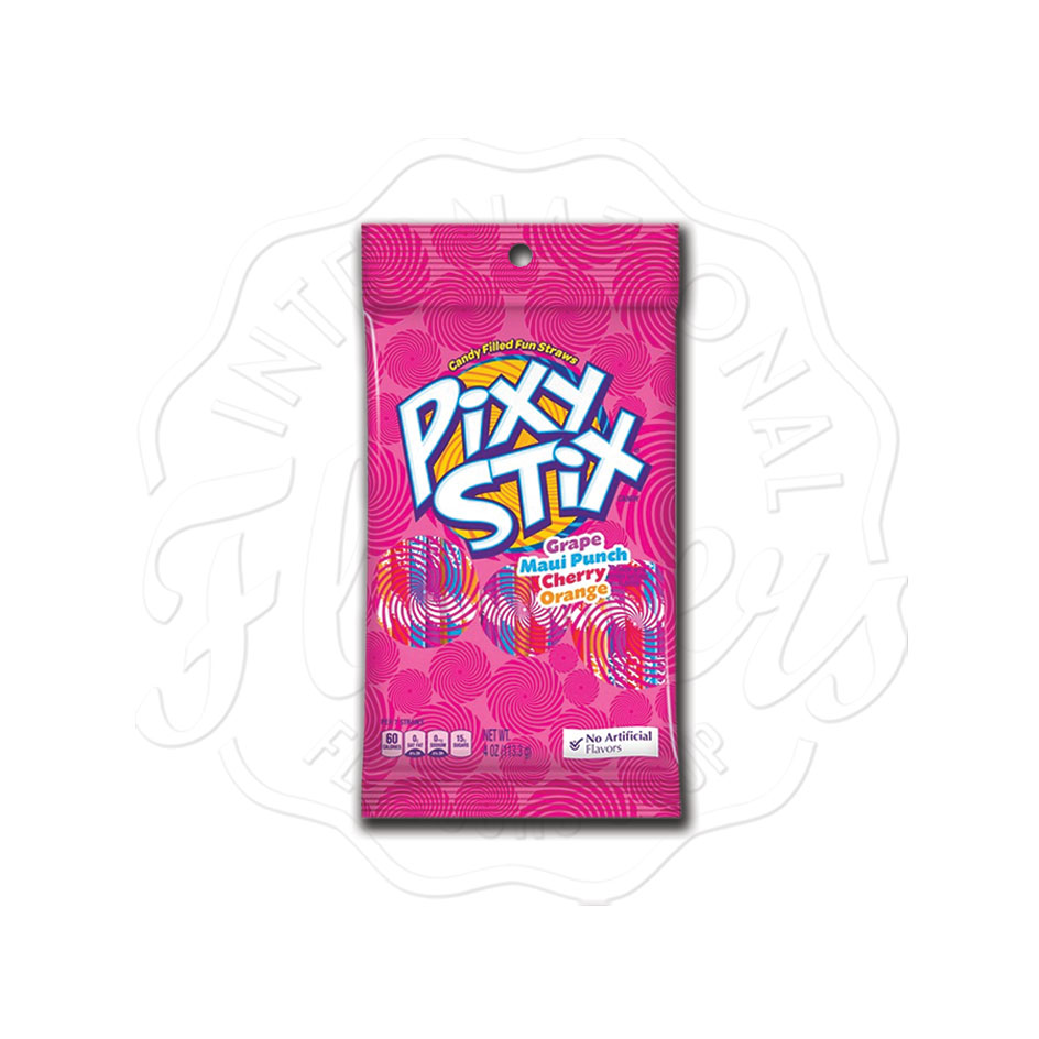 Pixy Stix Candy Filled Fun Straws 90.7g - Flavers - International ...