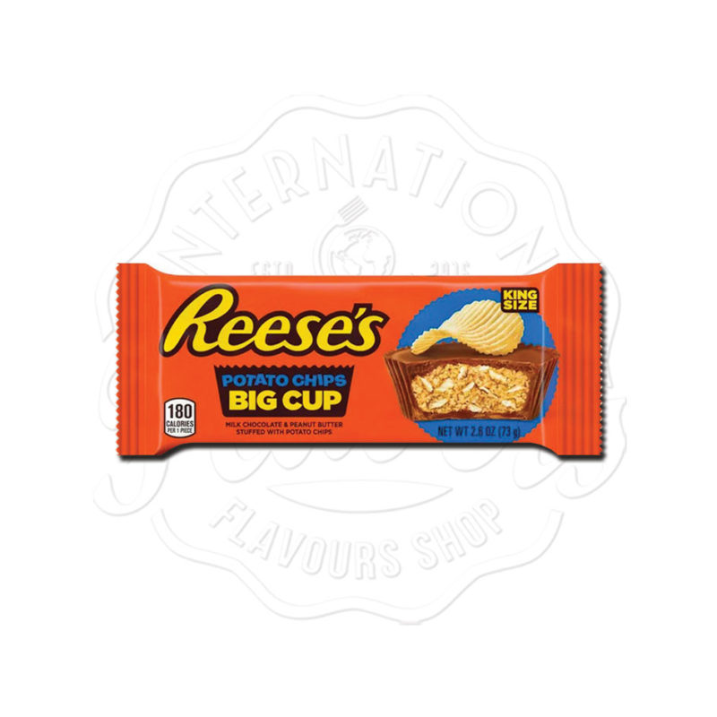 Reese's Potato Chips Big Cup King Size 73g - Flavers - International ...