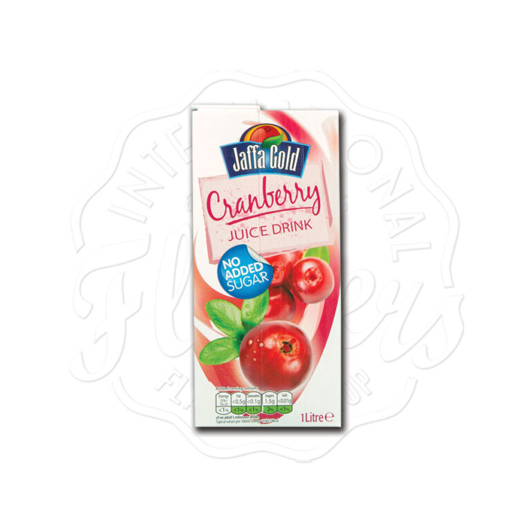 Jaffa Gold Cranberry Juice Drink 1L - Flavers - International Flavours Shop