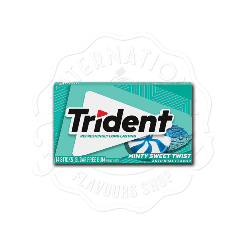 Trident Minty Sweet Twist Gum 30.6g - Flavers - International Flavours Shop