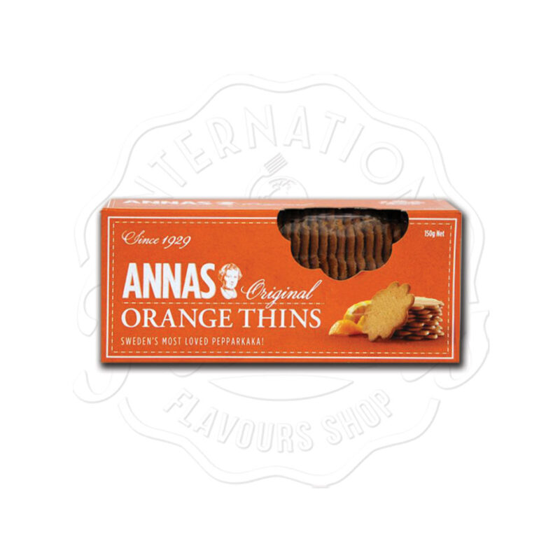 Annas Original Orange Thins 150g - Flavers - International Flavours Shop