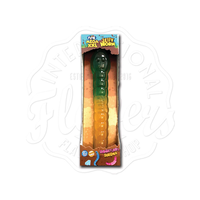 Fini Mega Jelly Worm Mega XXL 900g - Flavers - International Flavours Shop