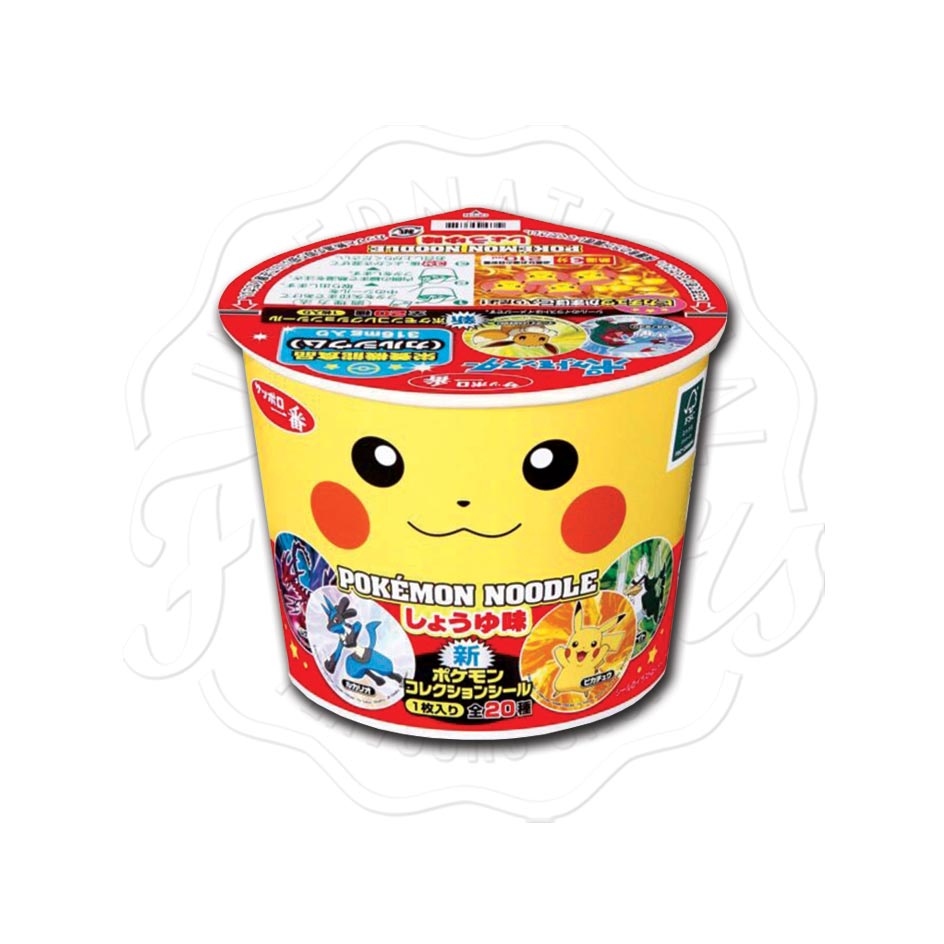 Sapporo Ichiban Pokémon Noodle Soy Sauce 38g - Flavers - International ...