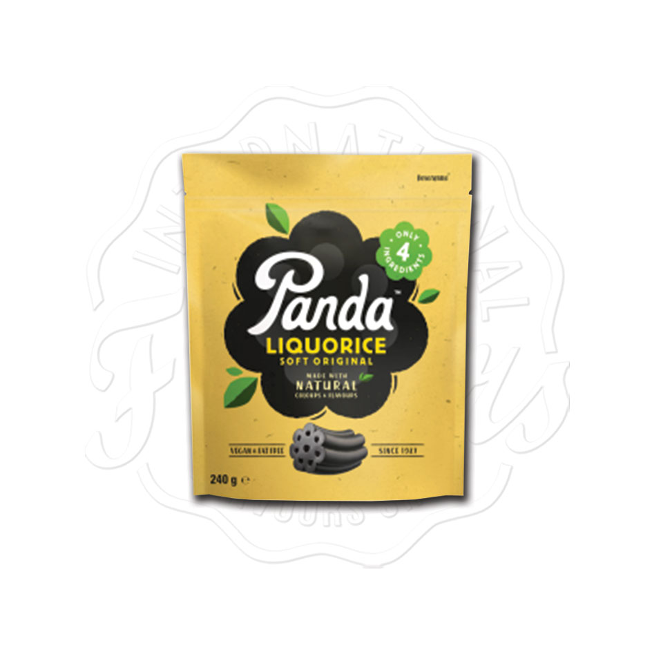 Panda Liquorice Soft Original 240g - Flavers - International Flavours Shop