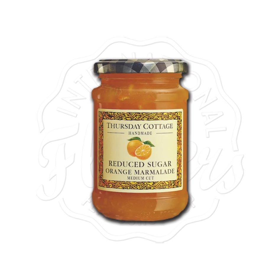 Thursday Cottage Reduced Sugar Medium Cut Orange Marmalade Jam 315g ...