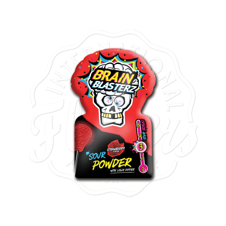 Brain Blasterz Sour Dipping Lolly 10g - Flavers - International ...
