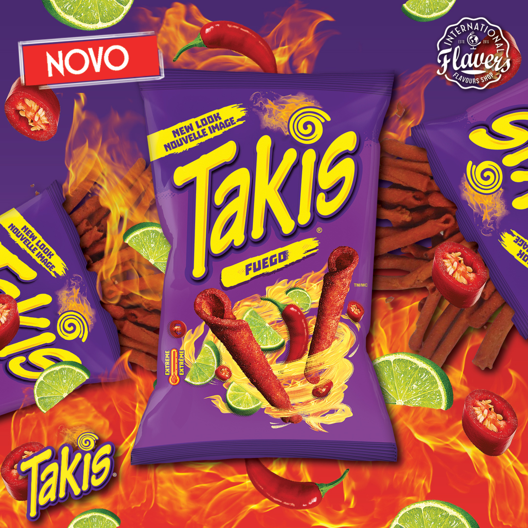Takis: a explosão de sabor e picante chegou! - Flavers - International ...