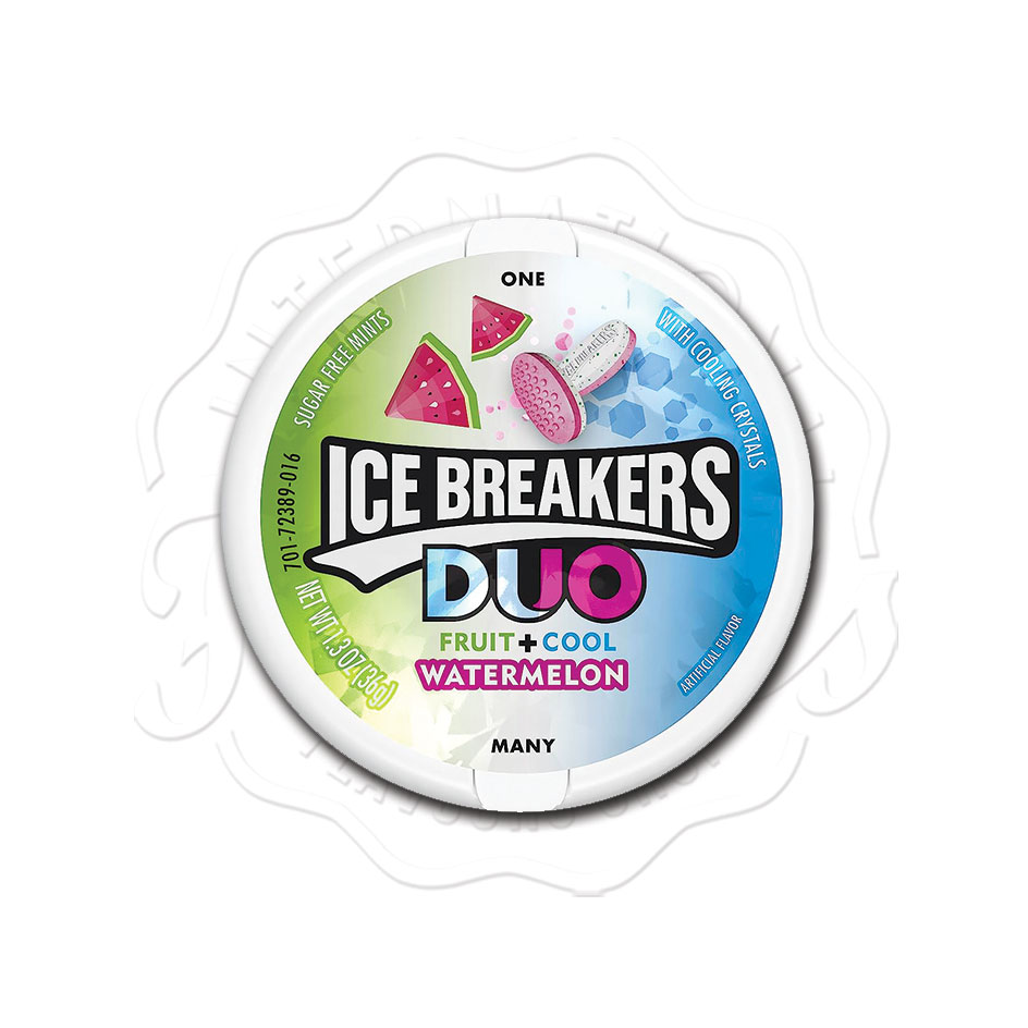 Ice Breakers Duo Watermelon Mints 36g - Flavers - International ...
