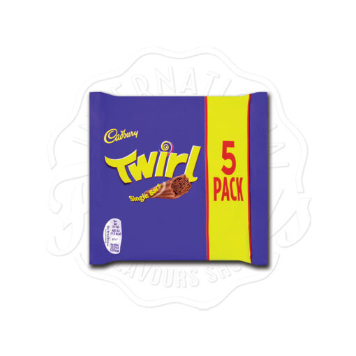 Cadbury Twirl 5pk 107.5g - Flavers - International Flavours Shop