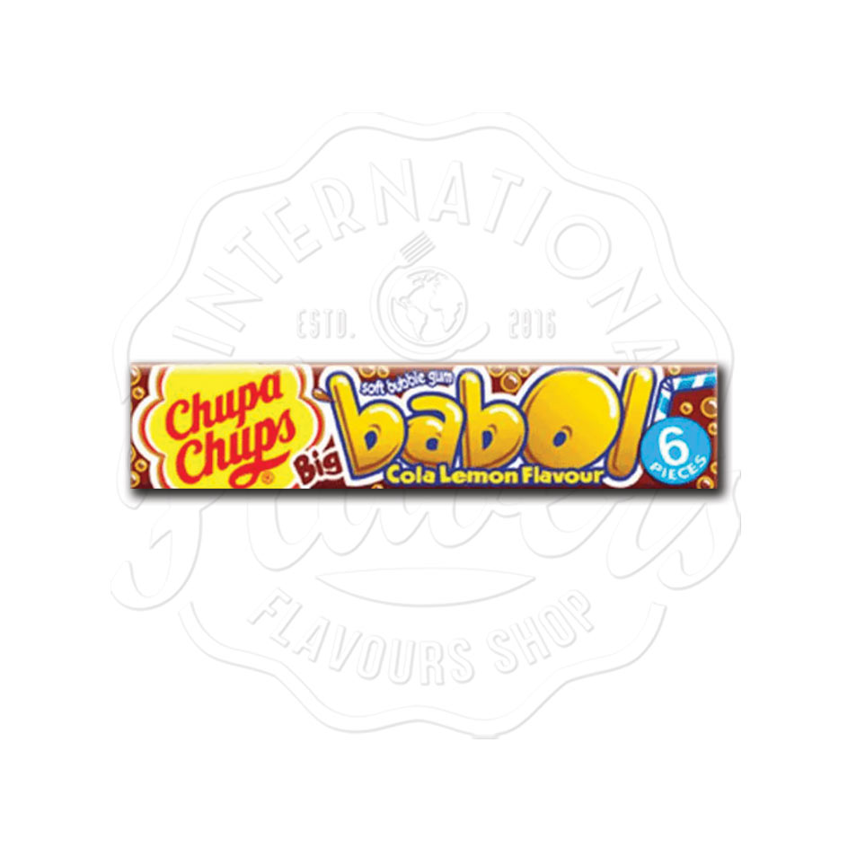 Chupa Chups Babol Cola Lemon Gum 27.6g - Flavers - International ...
