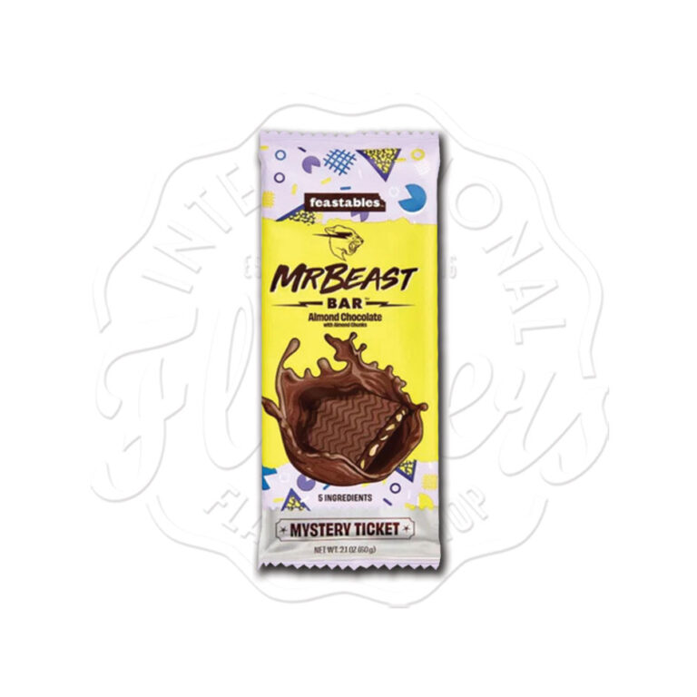 Feastables MrBeast Almond Chocolate with Almond Chunks Bar 60g - Flavers