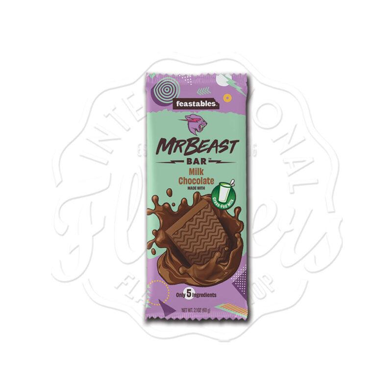 Feastables MrBeast Milk Chocolate Bar 60g - Flavers - International ...