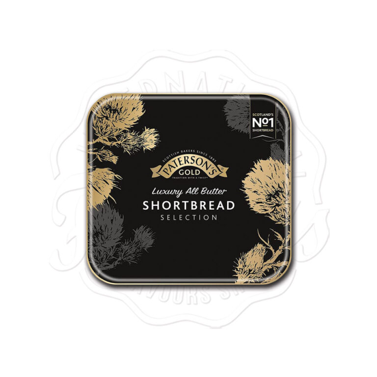 Paterson's Gold Luxury All Butter Shortbread Selection 500g - Flavers ...