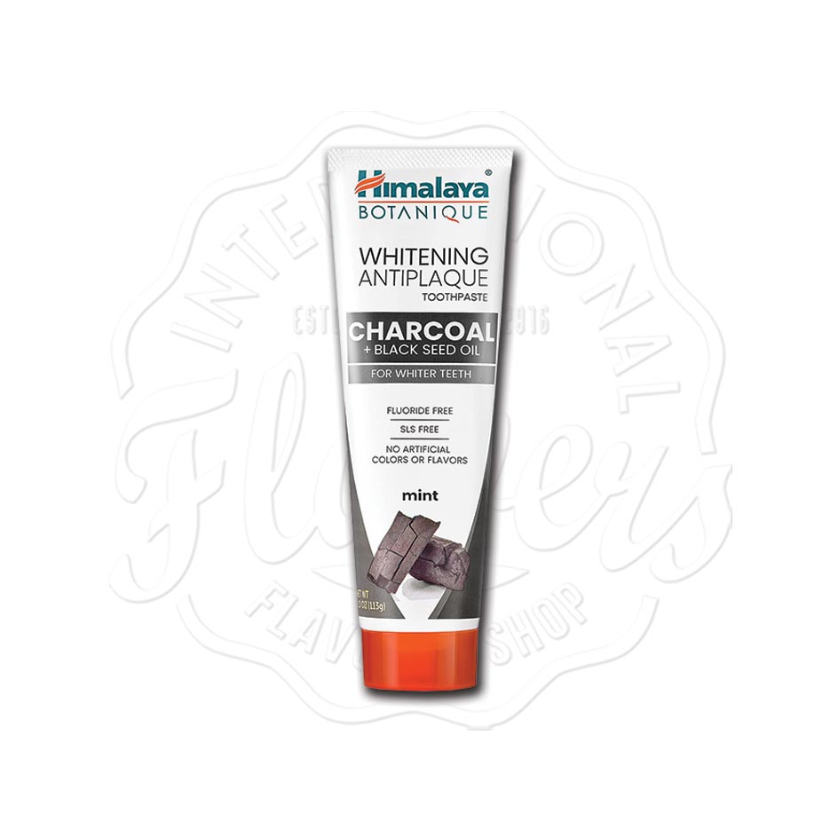 Himalaya Botanique Charcoal Black Seed Oil Whitening Antiplaque ...