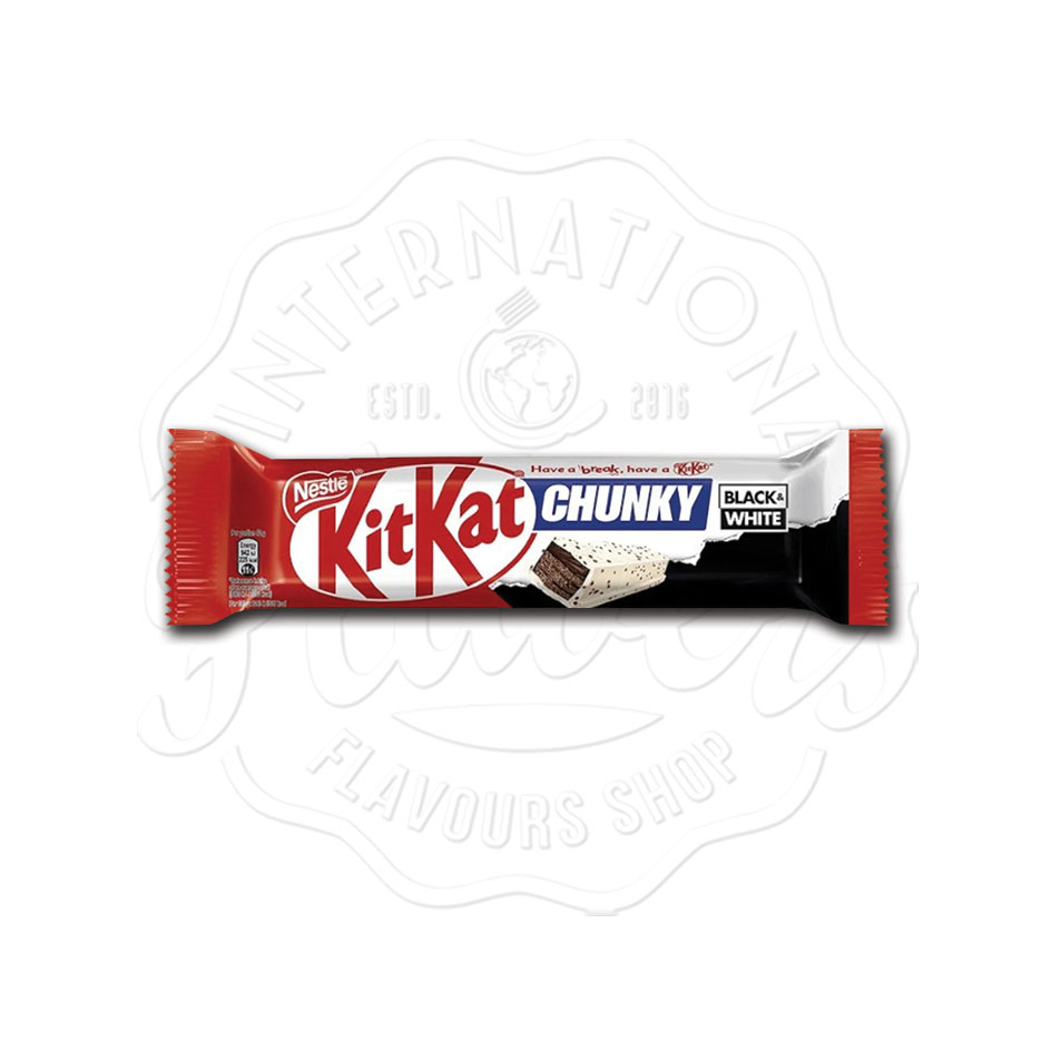 Nestlé Kit Kat Chunky Black & White 42g - Flavers - International ...