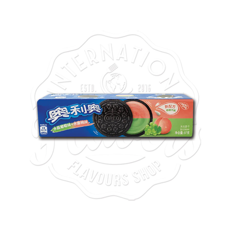 Oreo Cookies Grape & Peach 97g - Flavers - International Flavours Shop