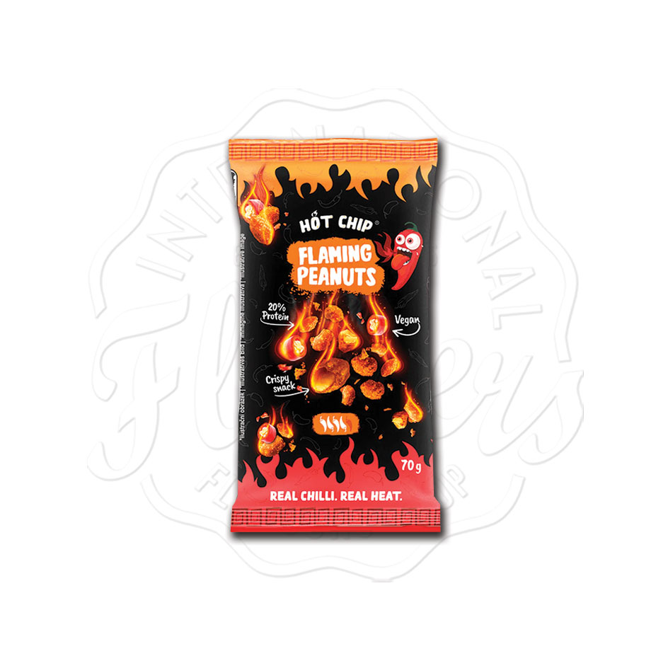 Hot Chip Flaming Peanuts 70g - Flavers - International Flavours Shop