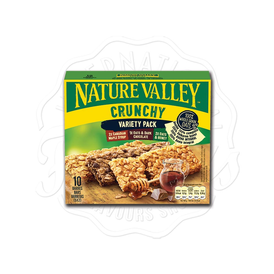 Nature Valley Crunchy Variety Pack 10 Bars 210g - Flavers ...